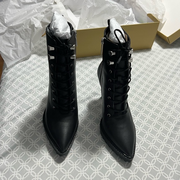 Michael Kors | Shoes | Micheal Kors Kyle Lace Up Boots | Poshmark